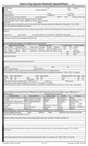 2055 Appraisal Form - Exterior-Only Single-Family Residence - Realvals